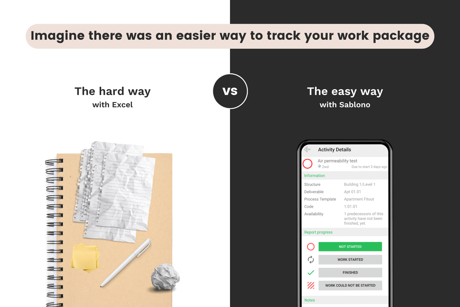 Construction Tracker Excel Template
