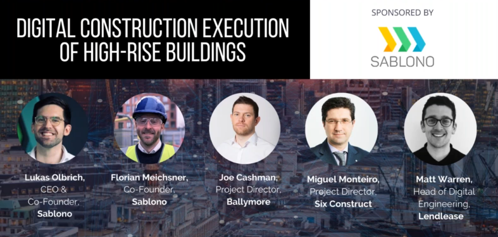 Virtuelles Panel: Digital Construction Execution of High-Rise Buildings