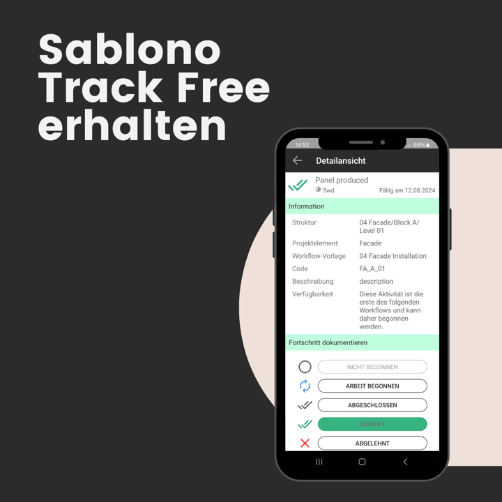 Sablono - Baumanagement Software