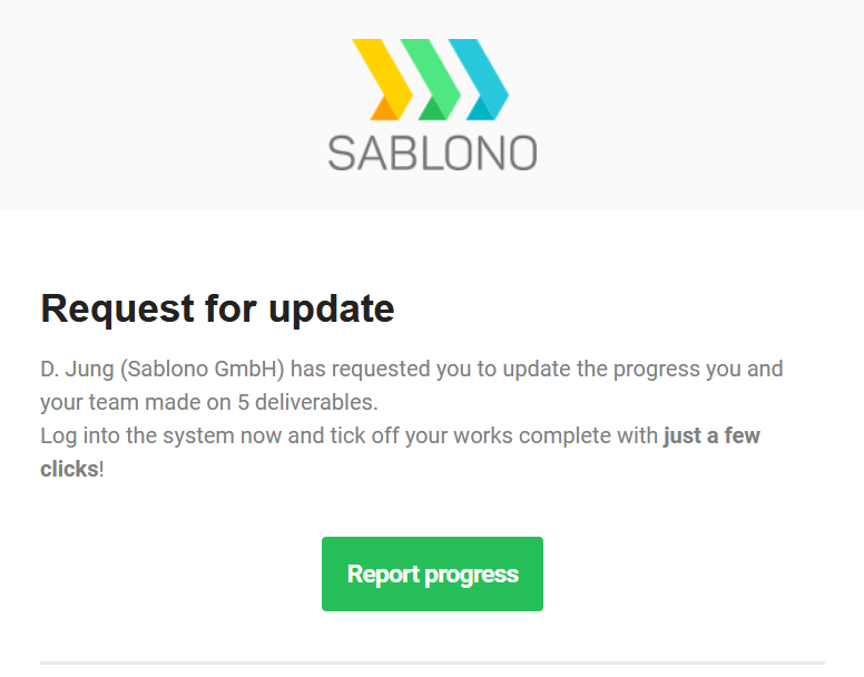 Streamline communication between all project partners using Sablono